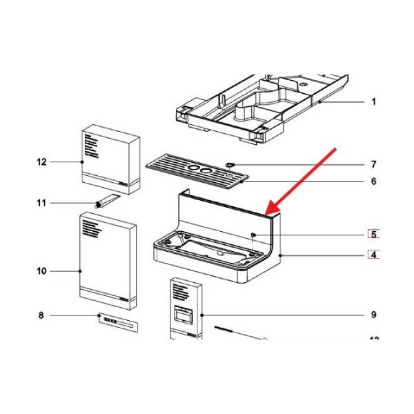 Original black liquid collection tray for Miele coffee machine Miele ...