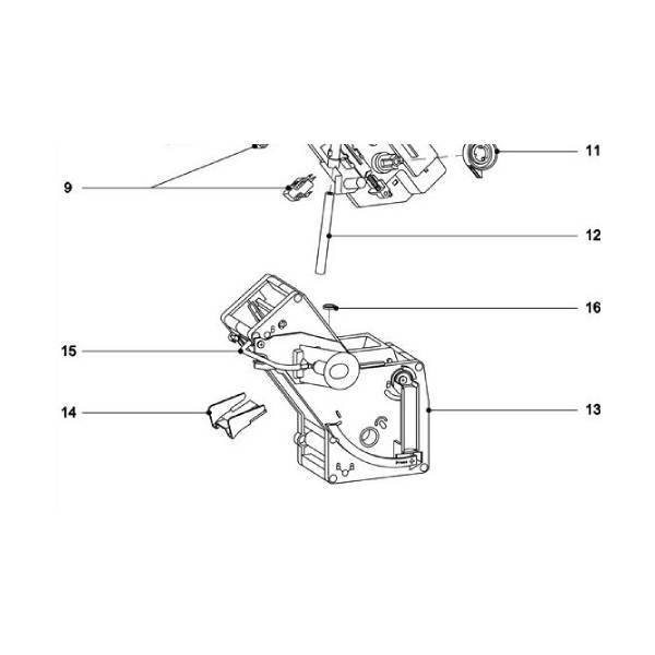 Original brewing unit for an automatic coffee machine built by Miele ...